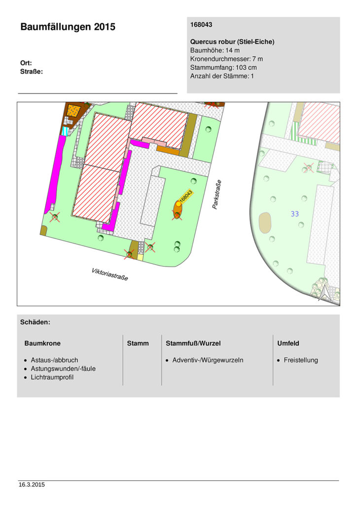 Baumkataster - Terravista